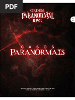 Livro de Regras Ordem Paranormal | PDF | Jogos de RPG