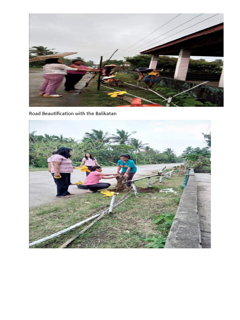 Road Beautification With the Balikatan | PDF Road Beautification With the Balikatan | PDF