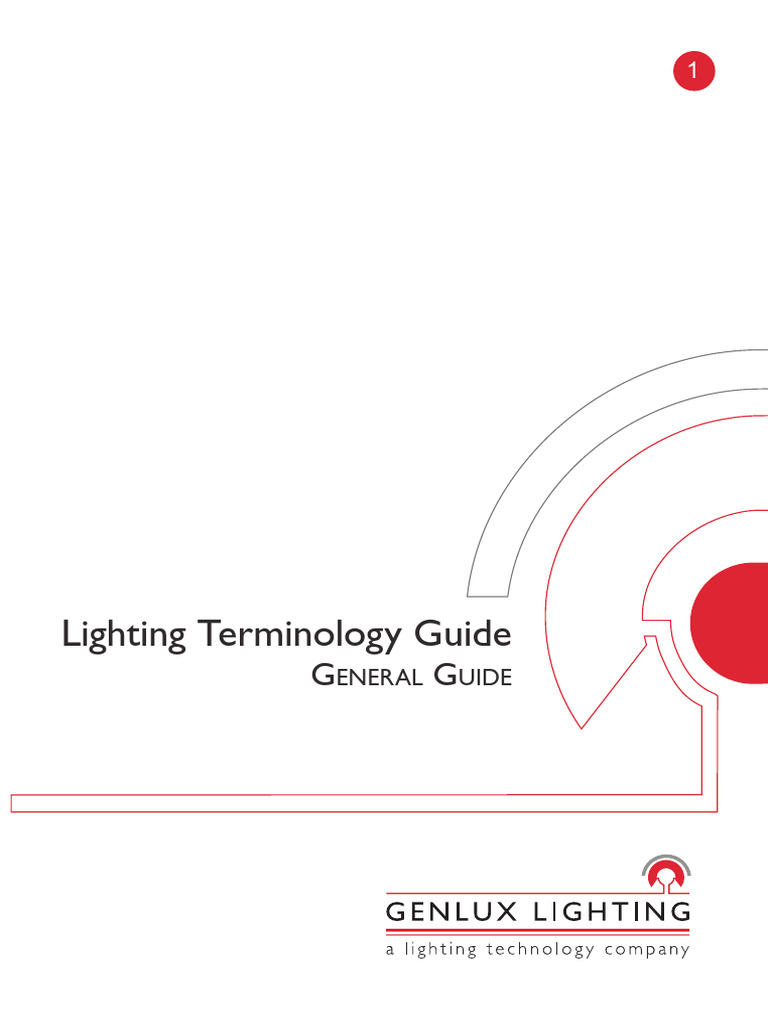 Lighting Terminology Guide Jul19 Web | PDF | Lighting | Electromagnetic ...