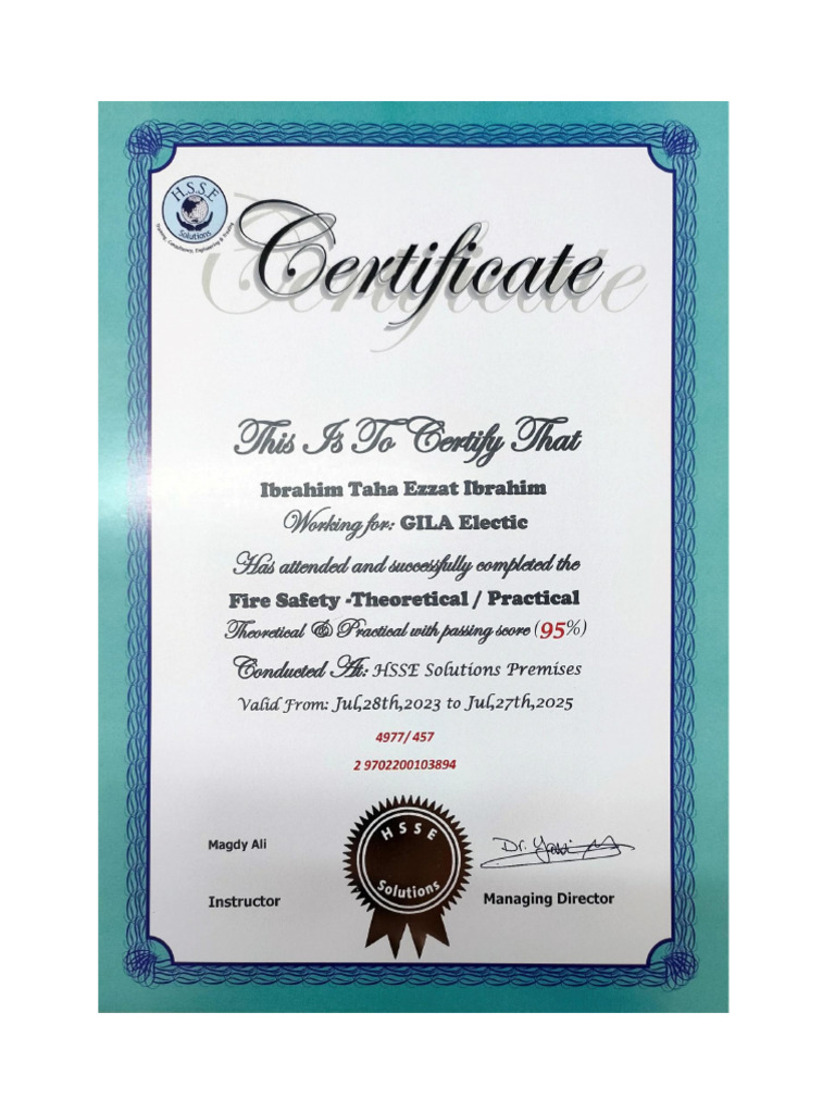 FF Certifications | PDF