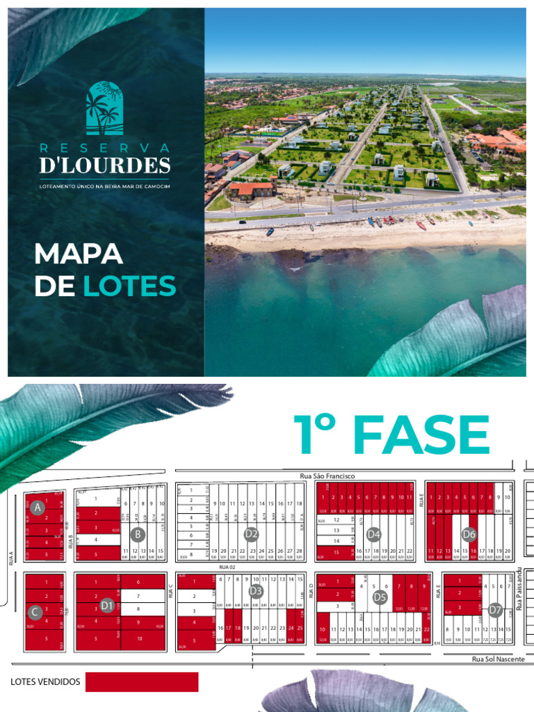 Mapa de Lotes D'lourdes Book 32CM X 23CM | PDF