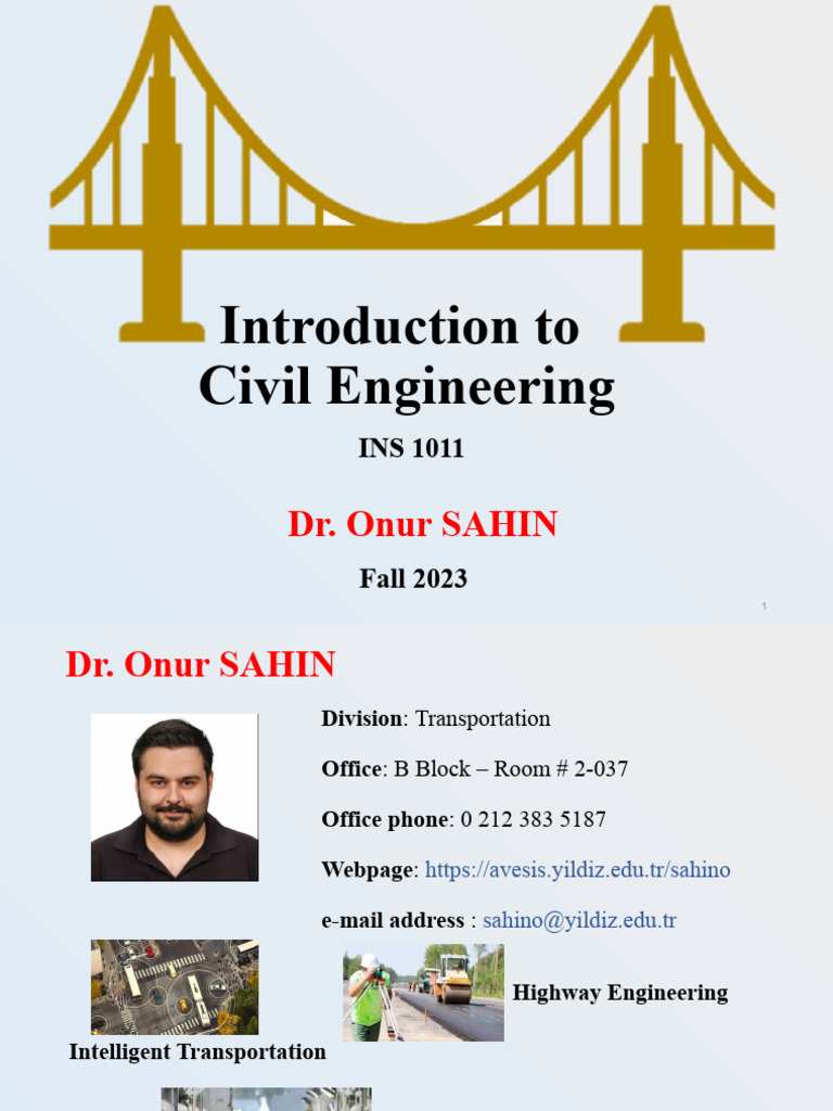 Intro CVL Eng NotesWeek1 | PDF | Civil Engineering | Engineering