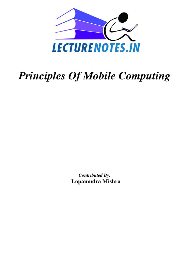 Mobile Computing Principles Overview | PDF | General Packet Radio Service | Internet