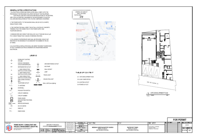 Church Electrical Plan & Specs | PDF | Ac Power Plugs And Sockets ...