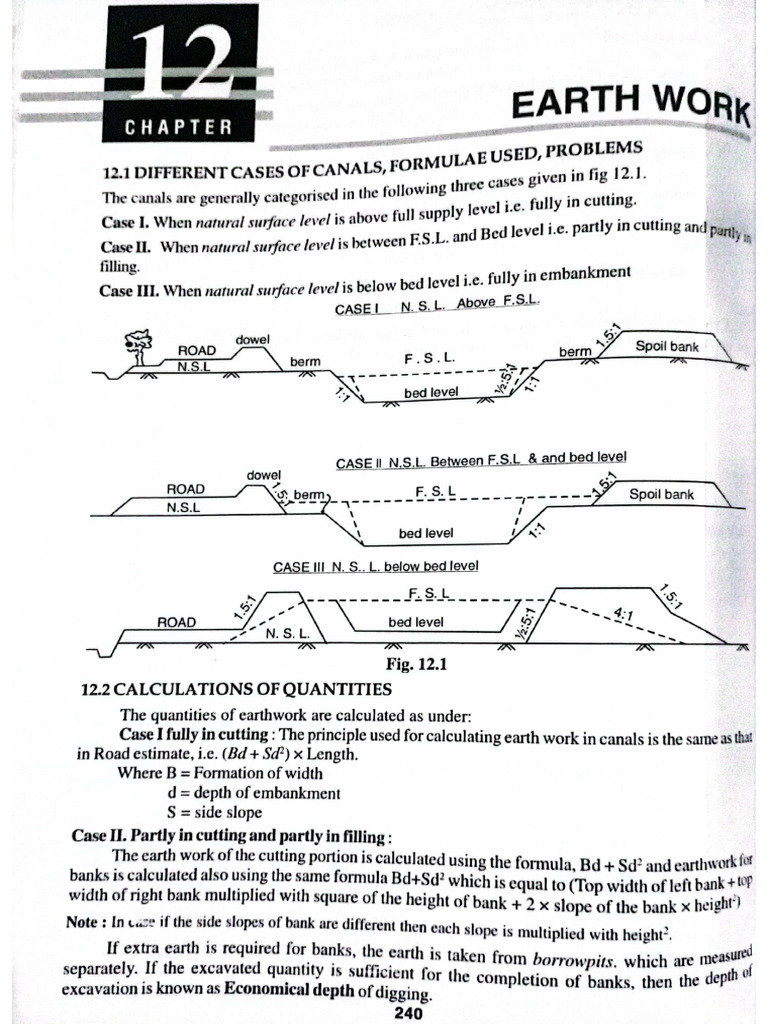 sanitory and earth work | PDF