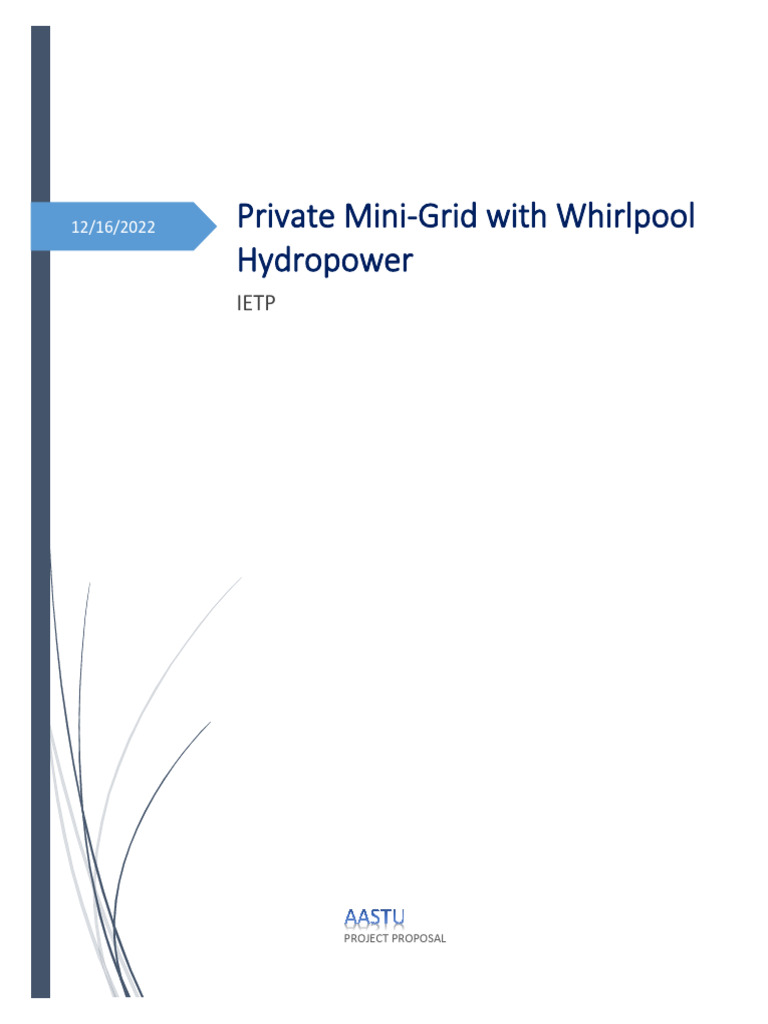Final Project Proposal | PDF | Nature | Electric Power