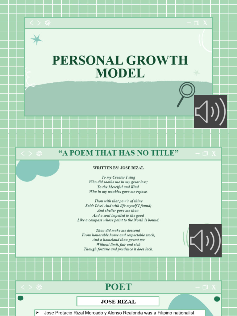 Personal Growth Model | PDF