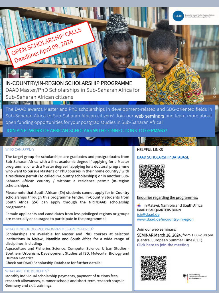 3 - Fact Sheet - ICIR - Scholarship Start From Spring 2025 | PDF | Doctor Of Philosophy ...