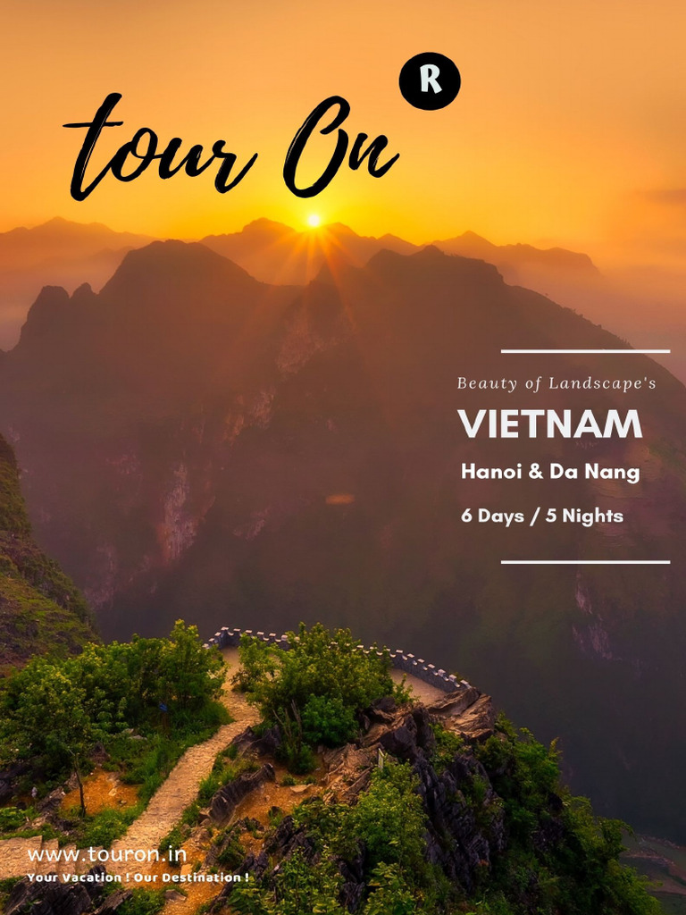 Vietnam Sample Tour Plan - 1 | PDF