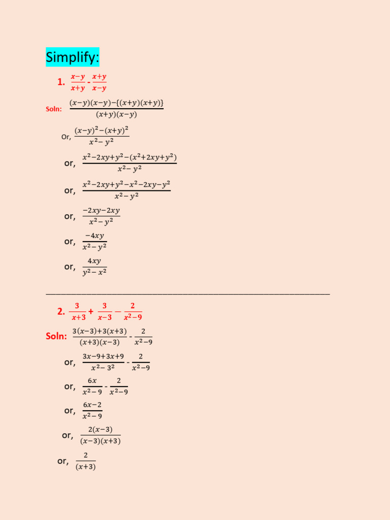 Algebra 8 | PDF