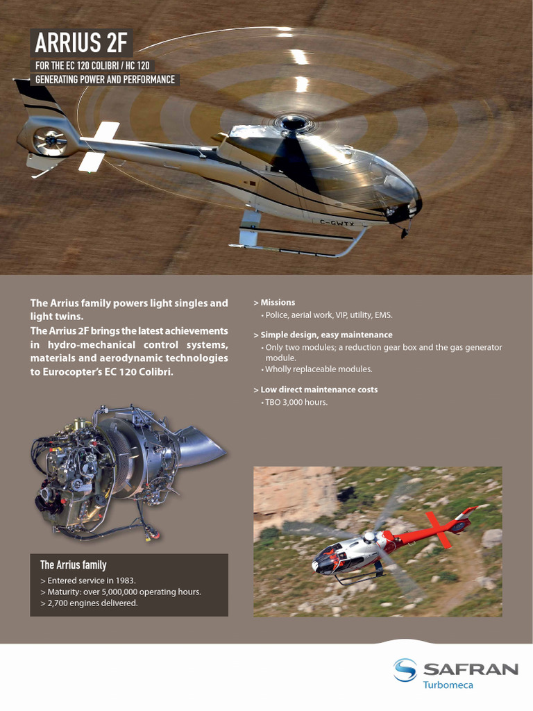 Arrius 2F | PDF | Engines | Machines