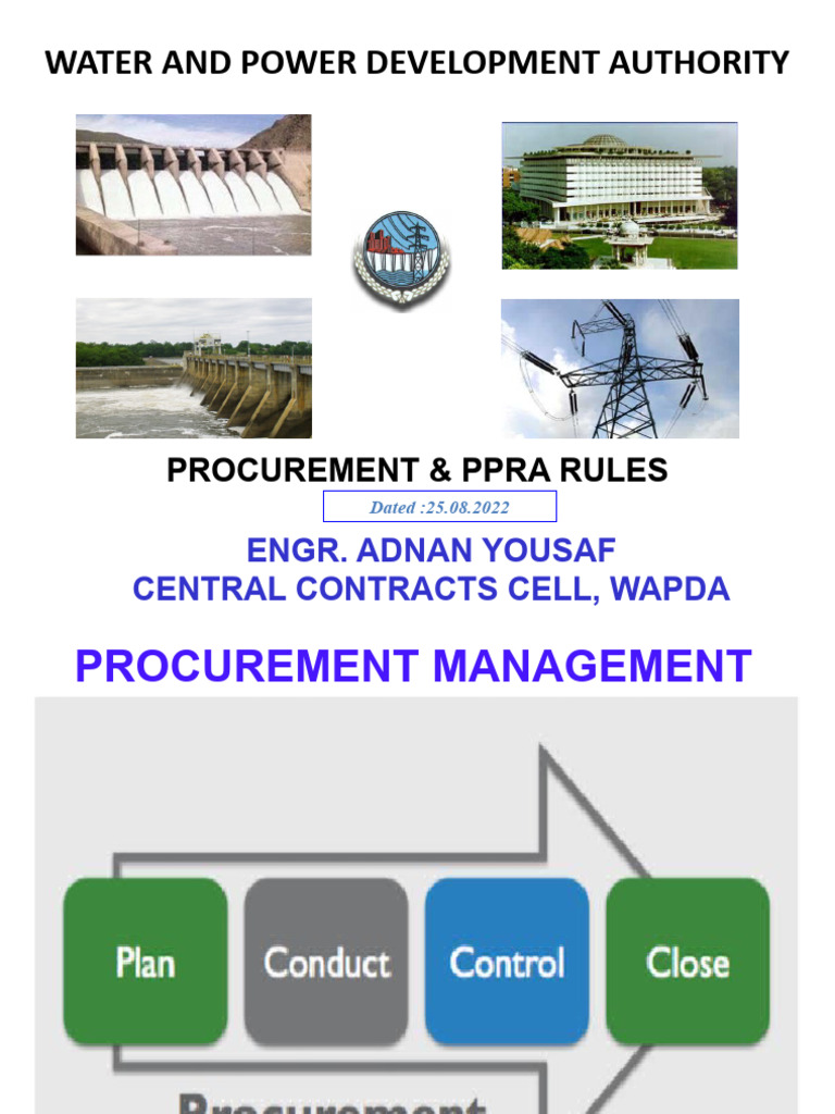 2# Procurement and PPRA Rules-Adnan Yousaf-25.08.2022 | PDF ...