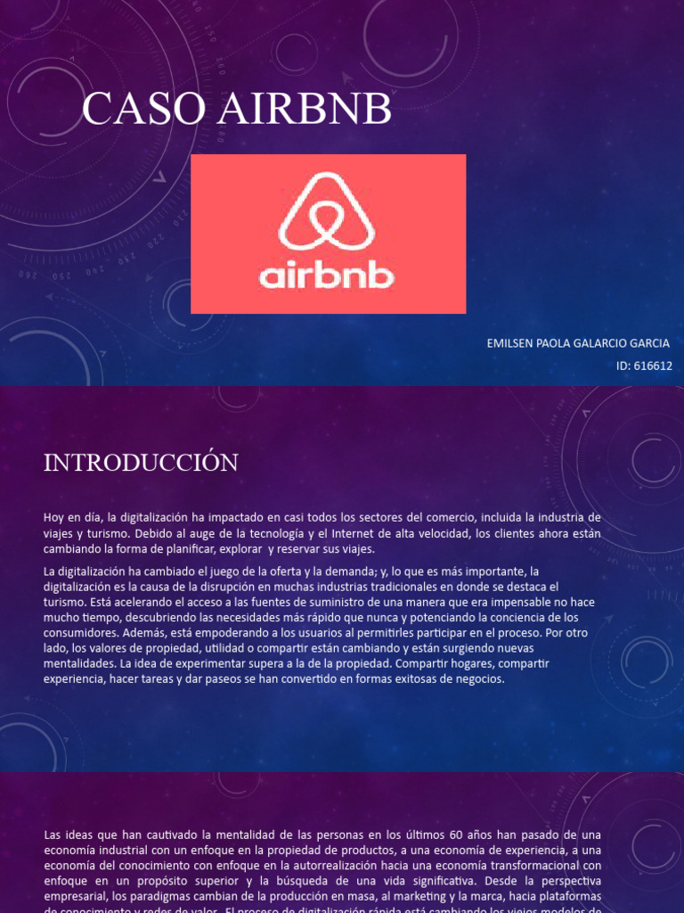caso AIRBNB | PDF | Airbnb | Economía compartida