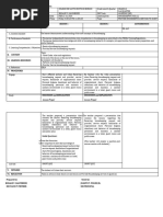 Q1 WK8 DLP - Housekeeping | PDF | Learning | Lesson Plan