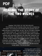 The Story of Two Wolves | PDF