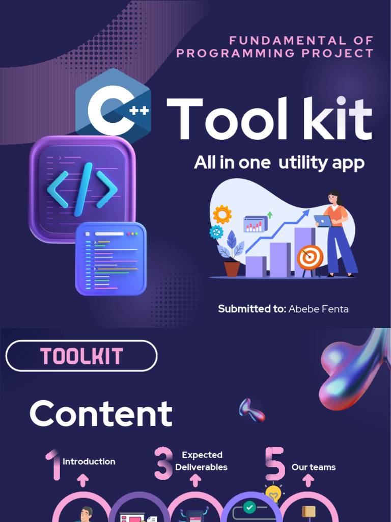 Toolkit project c++ | PDF | C++ | Computer Programming