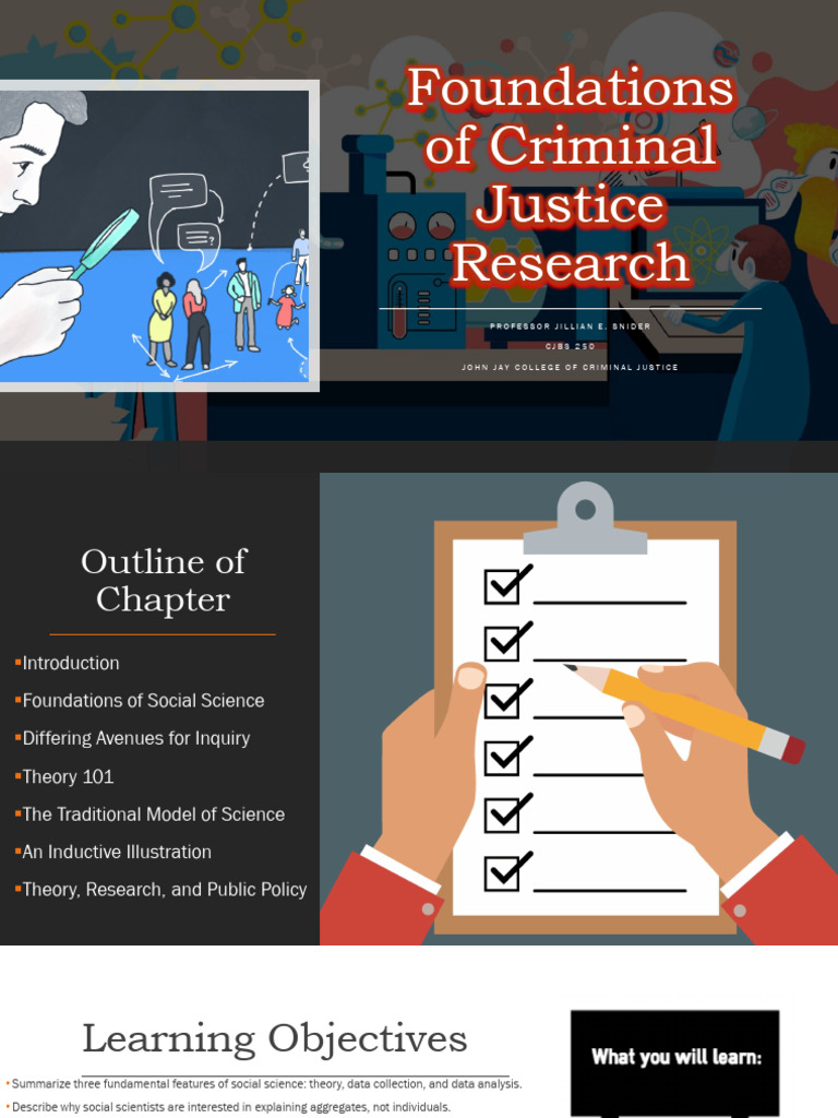 Chapter 2 - Foundations of Criminal Justice Research | PDF | Science ...
