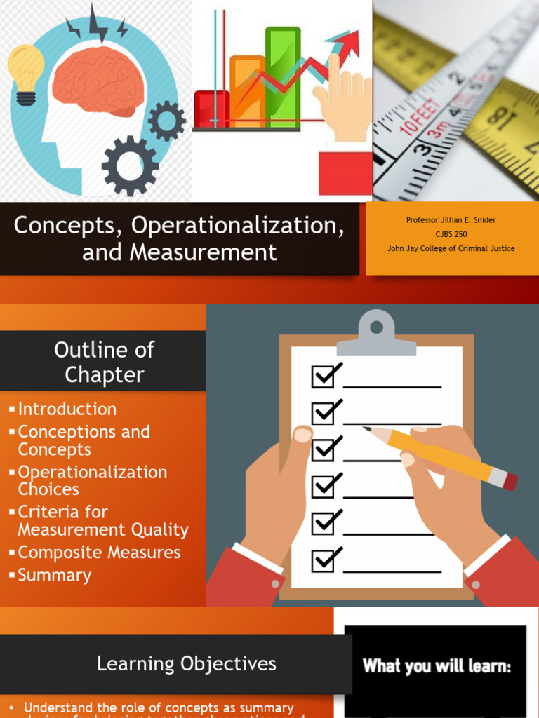 Chapter 5 - Concepts Operationalization and Measurement | PDF | Level ...