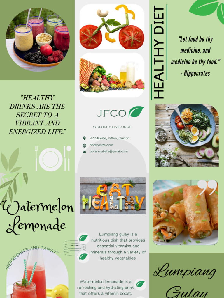 Healthy Diet | PDF