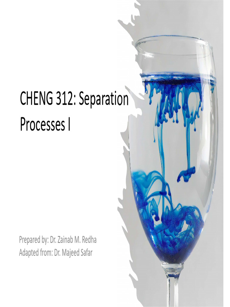 Chapter 2 - L3 Dimensionless Groups of Mass Transfer | PDF | Fluid ...