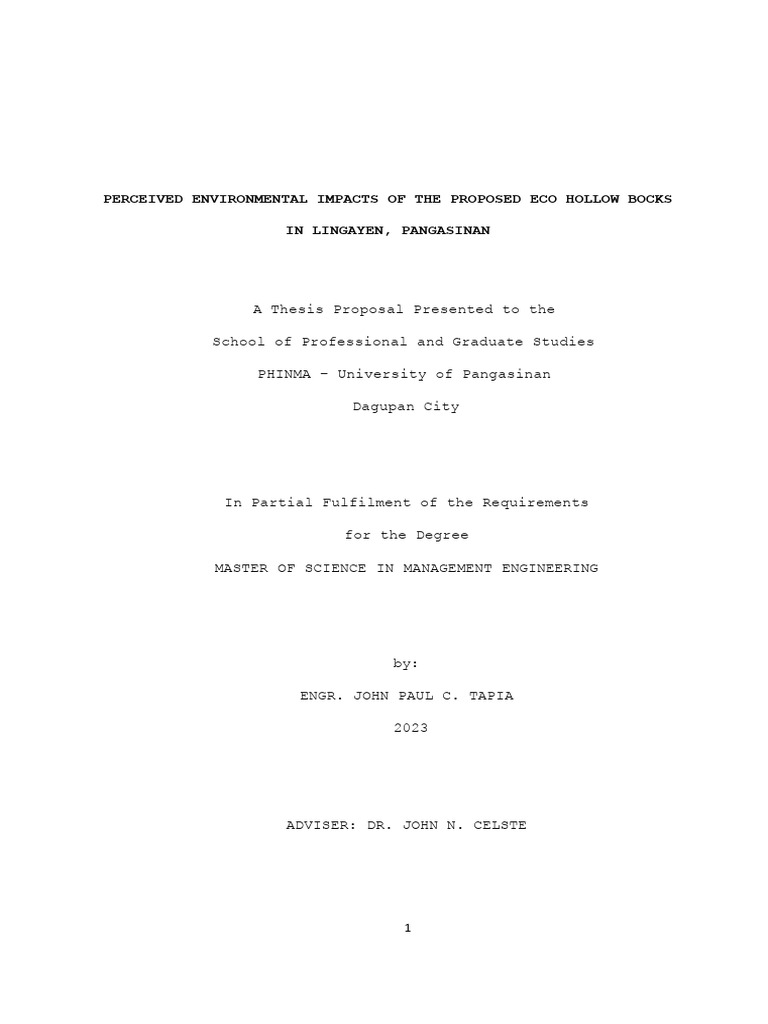 JPCT Thesis 1-Revised | Download Free PDF | Concrete | Plastic