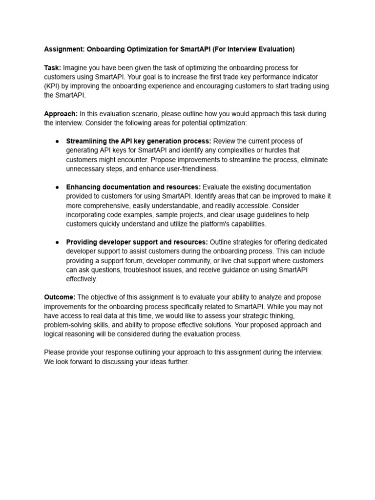 Internship SmartAPI Assignment | PDF