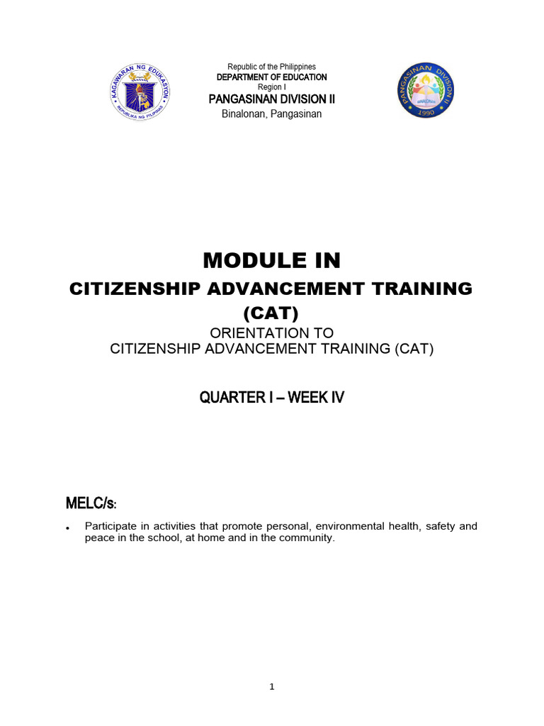 CAT Module Q1 Week 4 Law Enforcement | PDF | Crime & Violence | Crimes