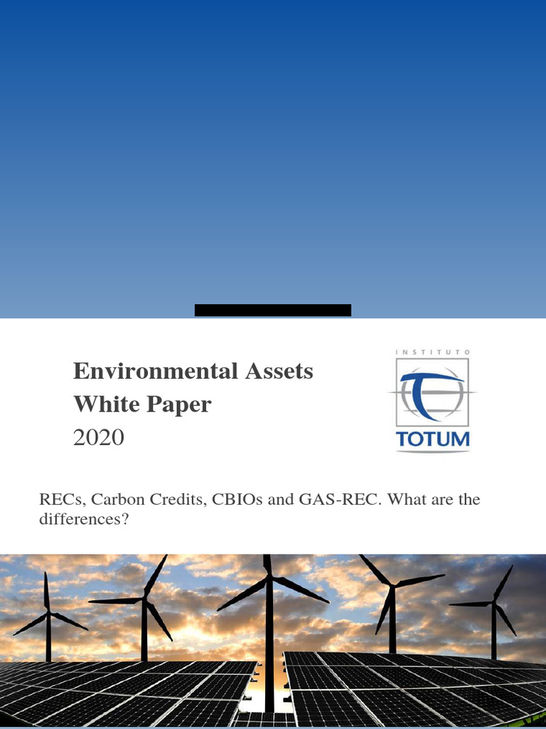 ENG White Paper Environmental Assets | PDF | Carbon Footprint | Climate ...