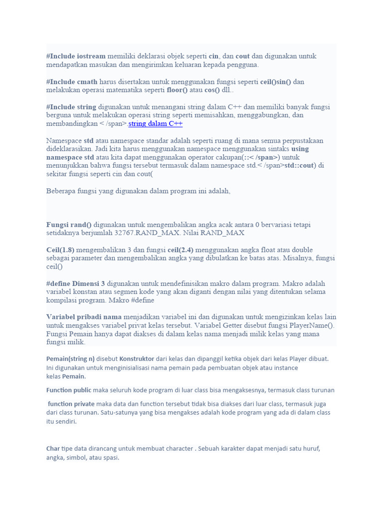 Penjelasan Program Tic Tac Toe | PDF | Komputer