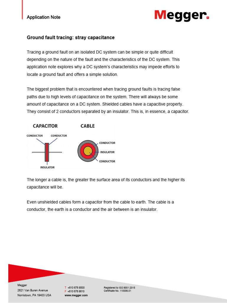 Stray Capacitance Applicatoin Note_v1 | PDF | Capacitance | Capacitor