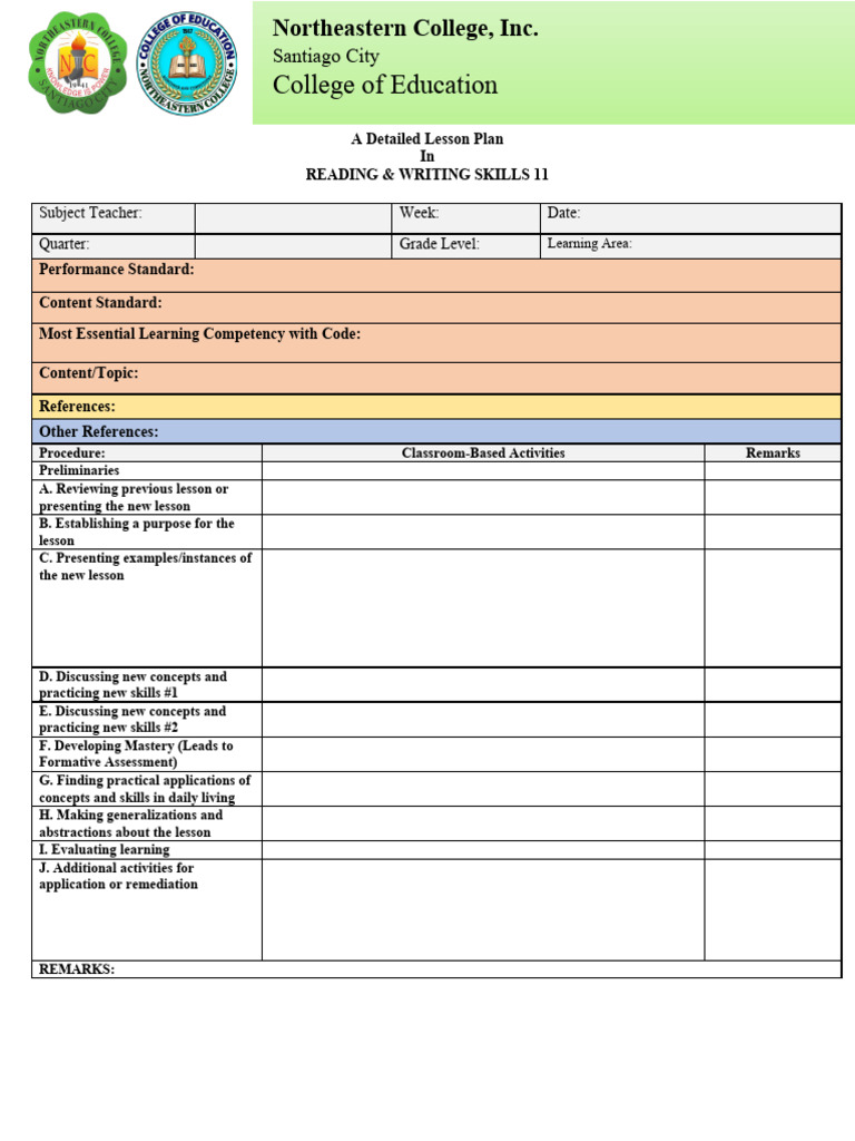 New Format DLP | PDF | Learning | Cognitive Science