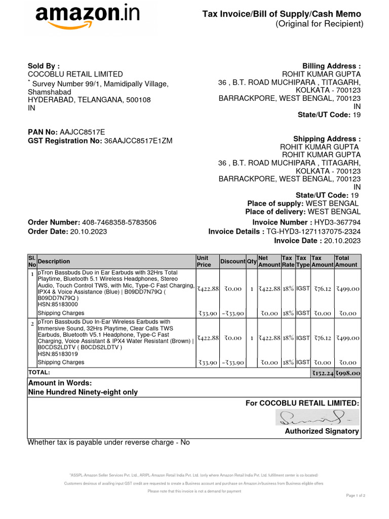 Invoice | Download Free PDF | Invoice | Government Finances