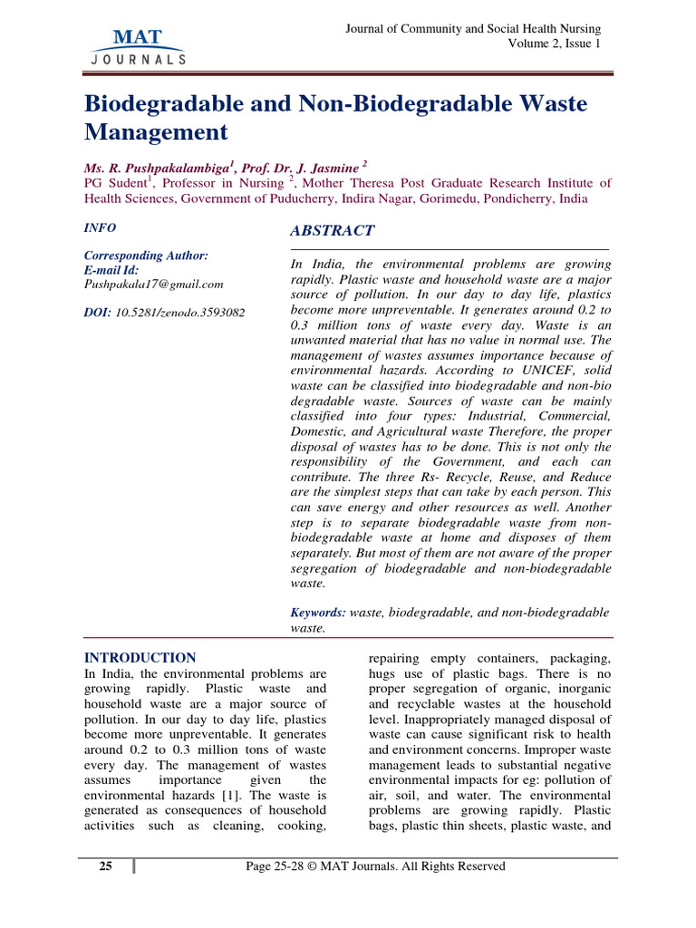 (25 28) CHN Format | PDF | Waste | Waste Management