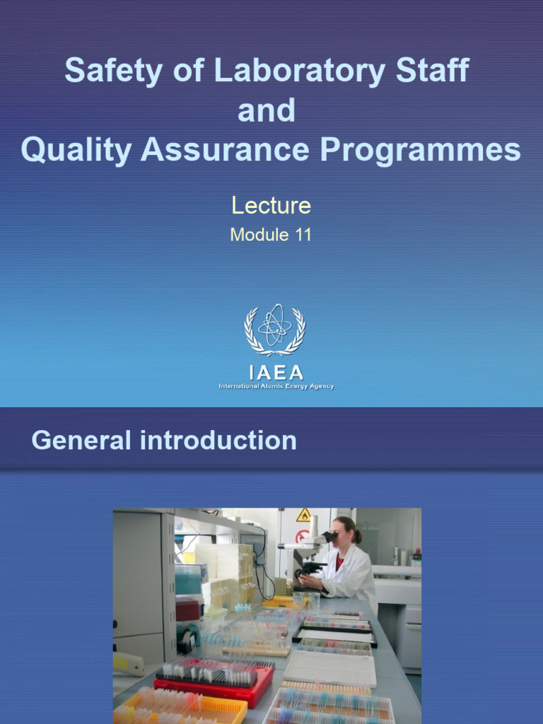 Laboratory Safety and Quality Assurance Guide | PDF | Audit | Quality ...