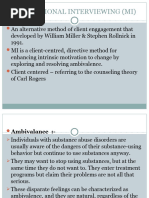 Motivational Interviewing Cheat Sheet | PDF