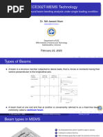 Cec340 Mems Design | PDF | Piezoelectricity | Actuator