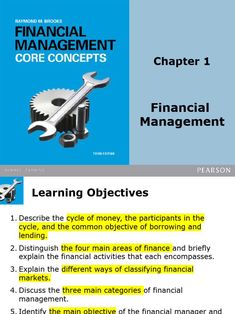 Chapter 1 - Financial Management | PDF | Financial Markets | Business