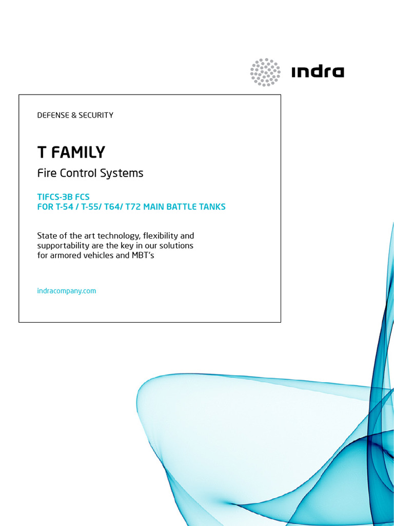 Indra TIFCS-3B | PDF | Fire Control System | Tanks