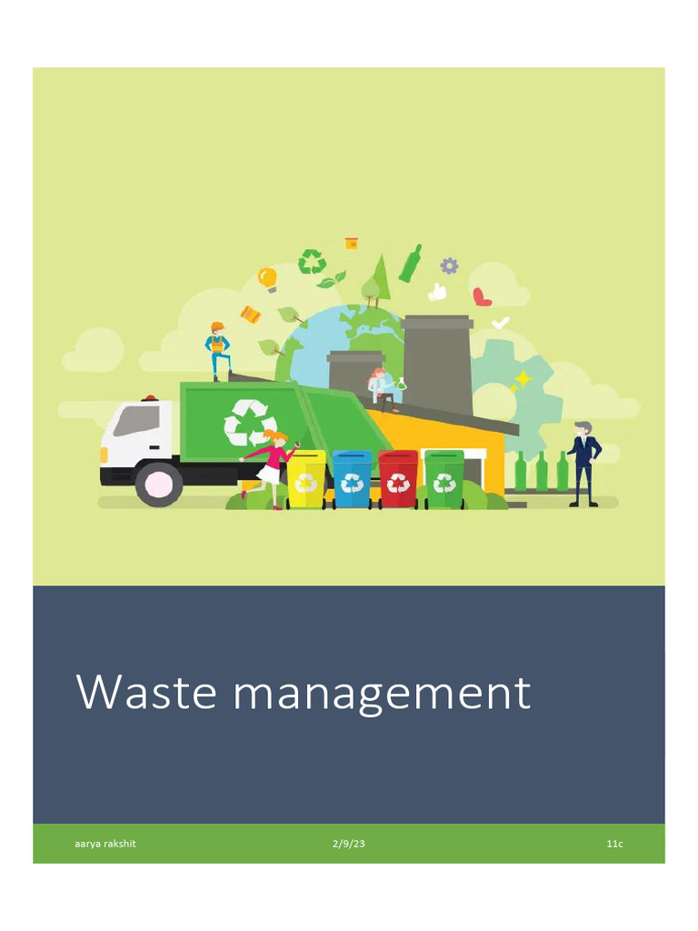 WASTE MANAGEMENT | PDF | Waste | Waste Management