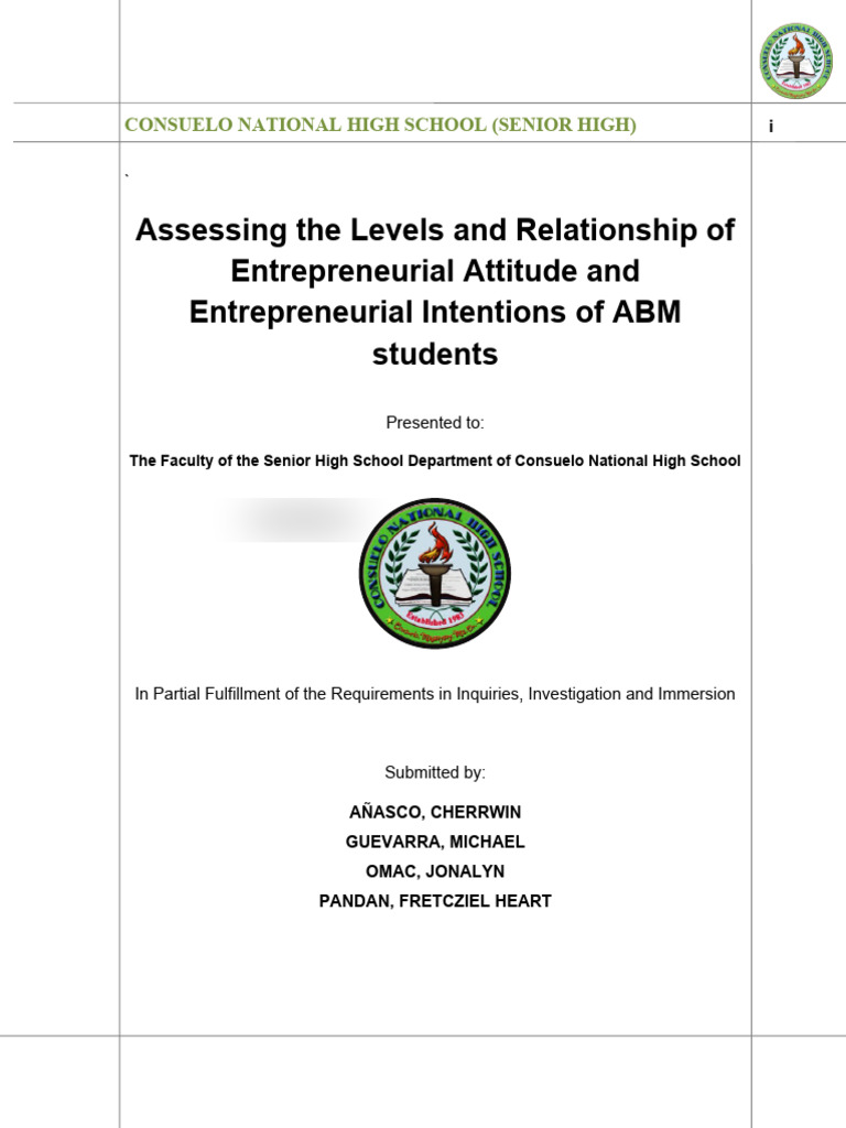 3i's Research Final Revision Hardbound Cutie | PDF | Entrepreneurship ...