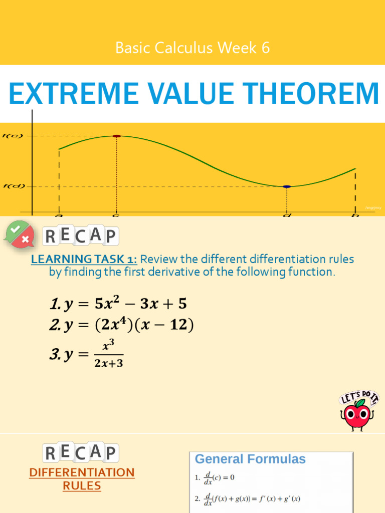 7 Extreme Value Theorem 2024 | PDF | Mathematical Optimization ...