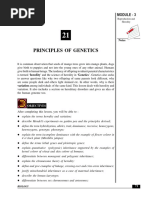 Principles of Inheritance and Variation NCERT | PDF | Genetics | Biology