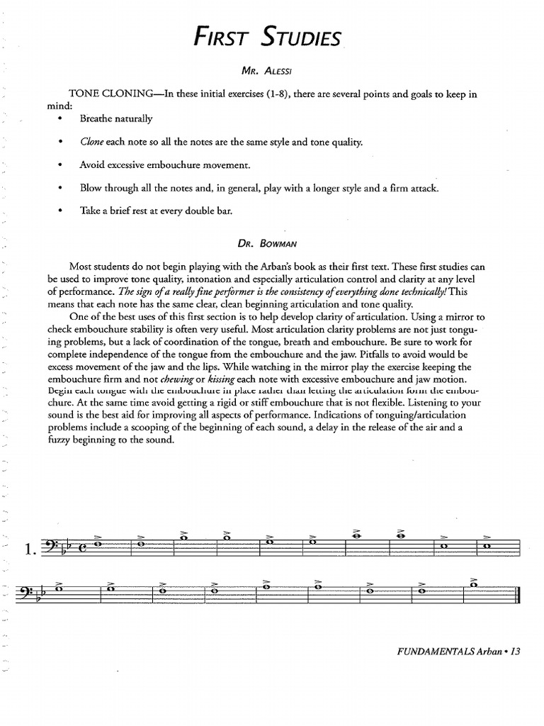Arban Trombone | PDF