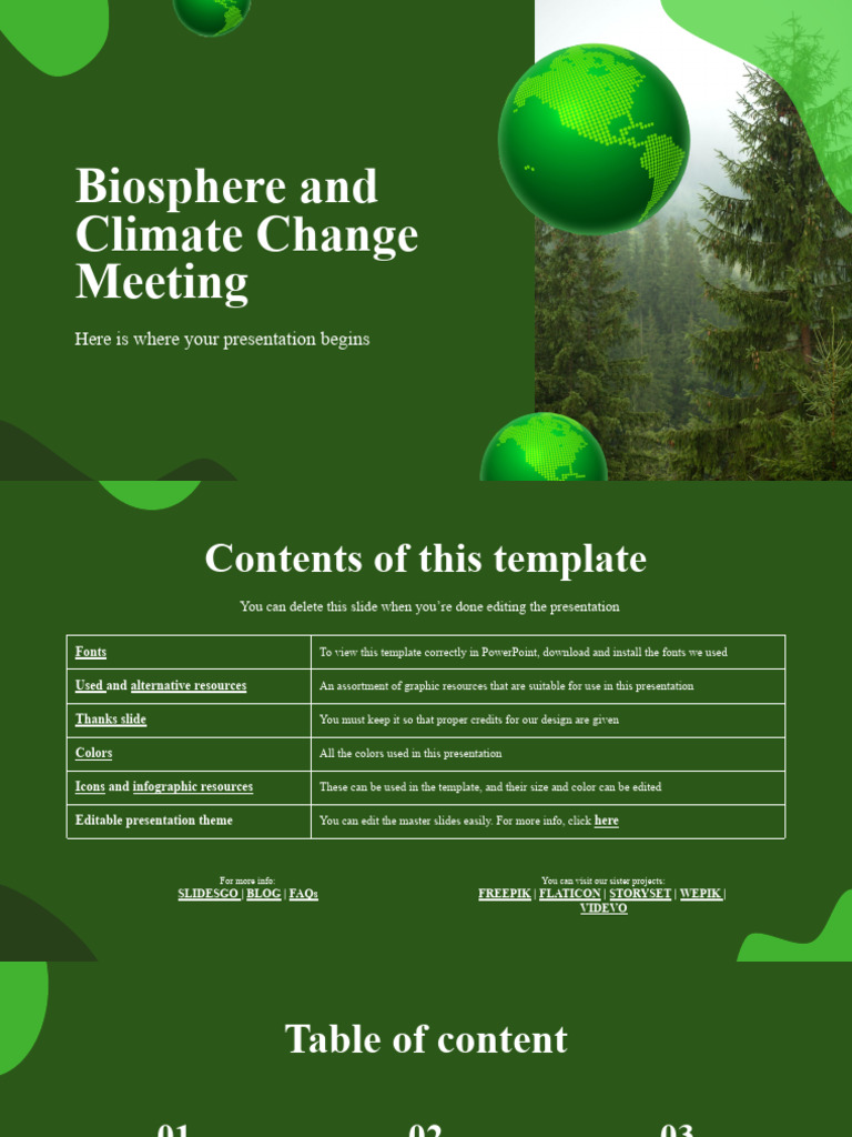 Biosphere and Climate Change Overview | PDF | Planets | Saturn