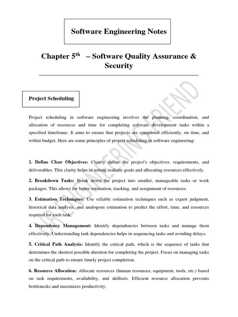 SEN Chapter 5 Notes - Ur Engineering Friend-1 | PDF | Information ...