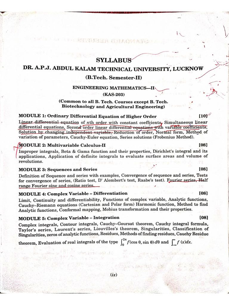 Maths Book (ODE) | PDF