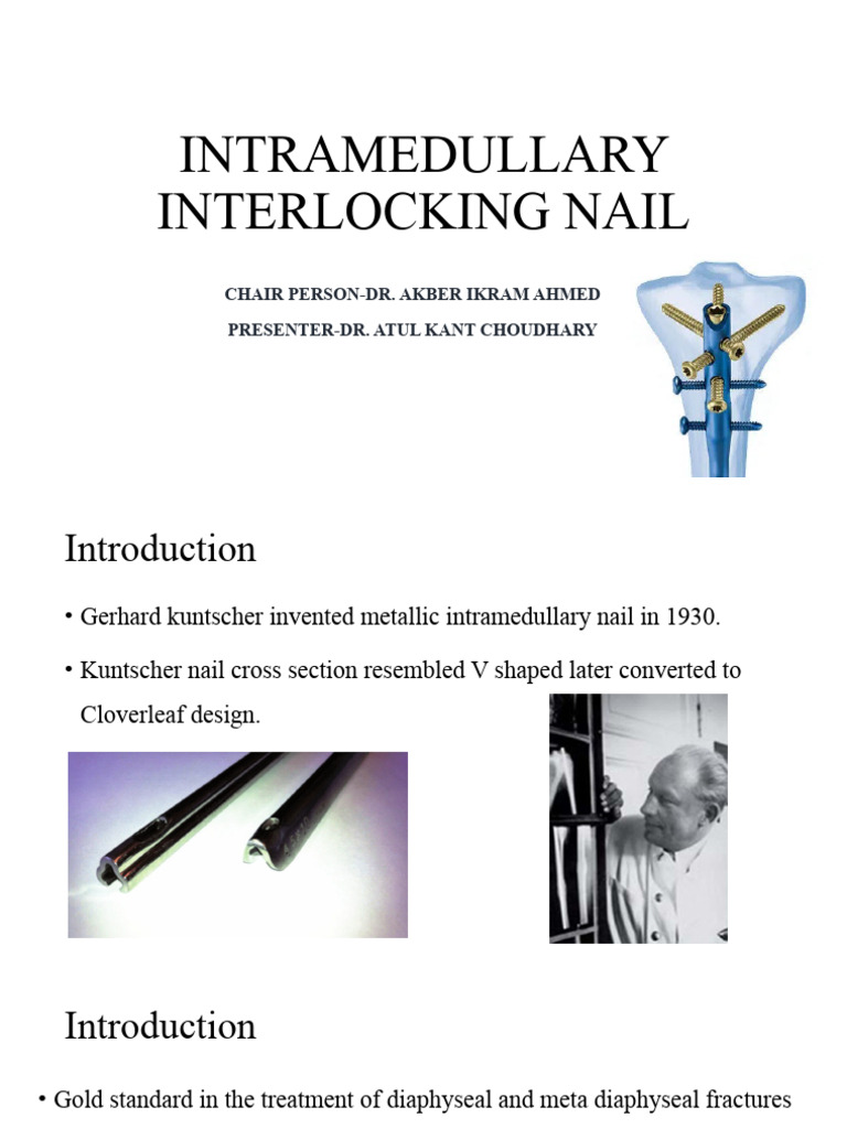 Intramedullar Nail 3 | PDF | Bone | Nail (Anatomy)