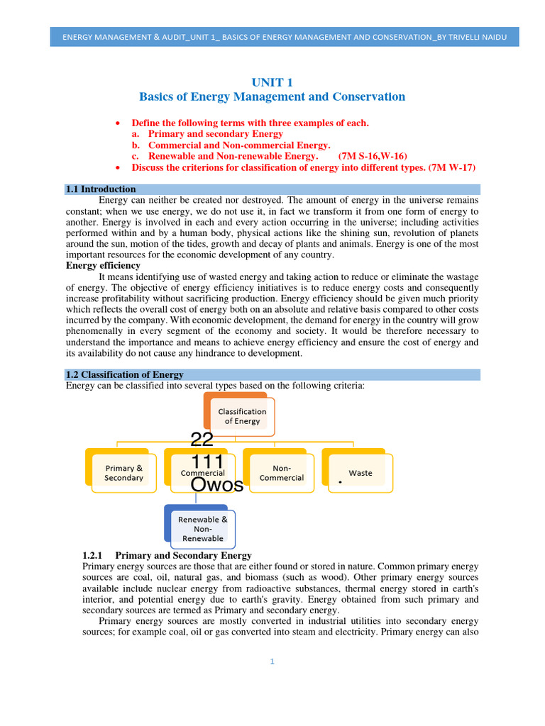 Unit 1 Notes Pdf Emissions Trading Climate Change