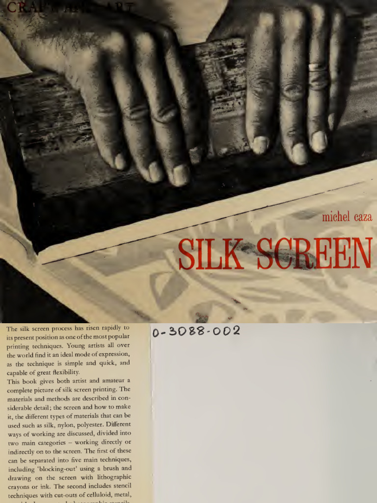 Silk Screen Printing | PDF | Yarn | Etching