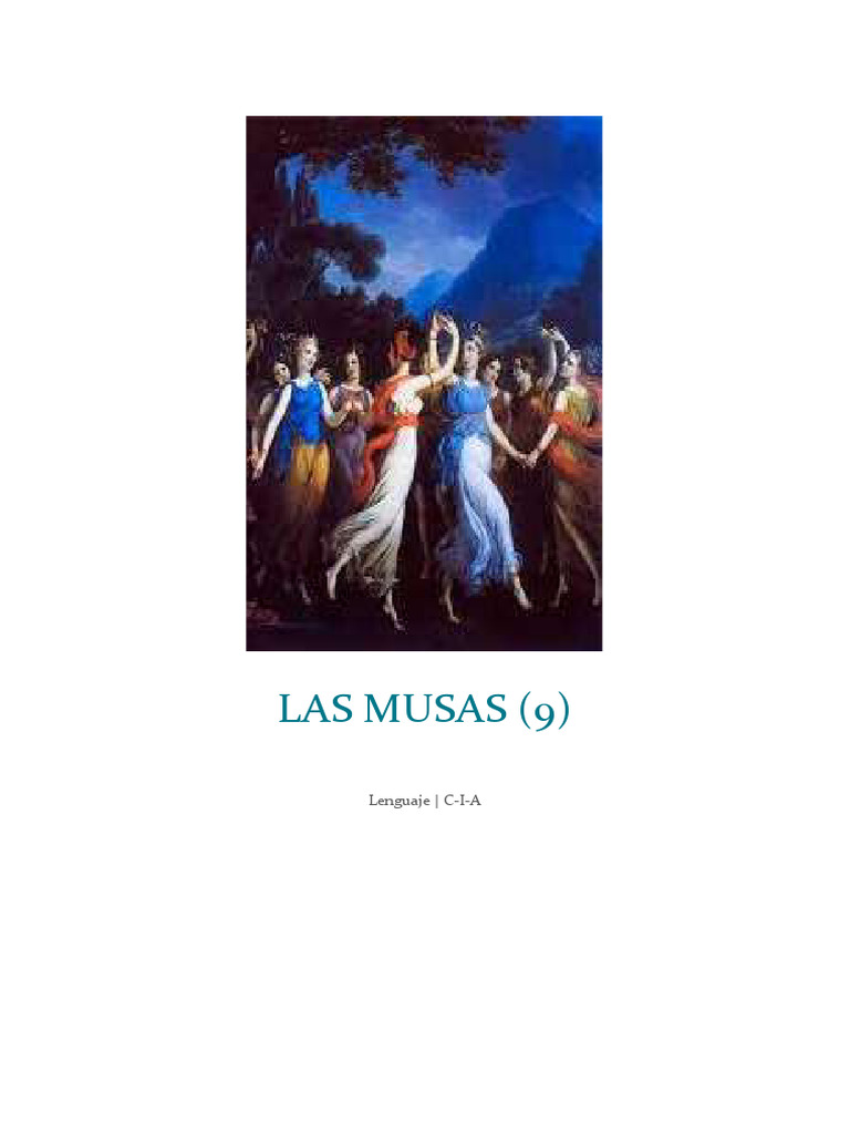Las Musas | PDF | Musa | Diosas del conocimiento
